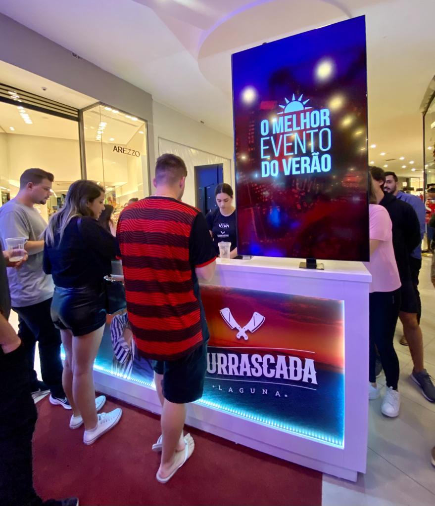 Quiosque da Churrascada no Farol Shopping facilita compra de ingressos e troca de camisetas ...